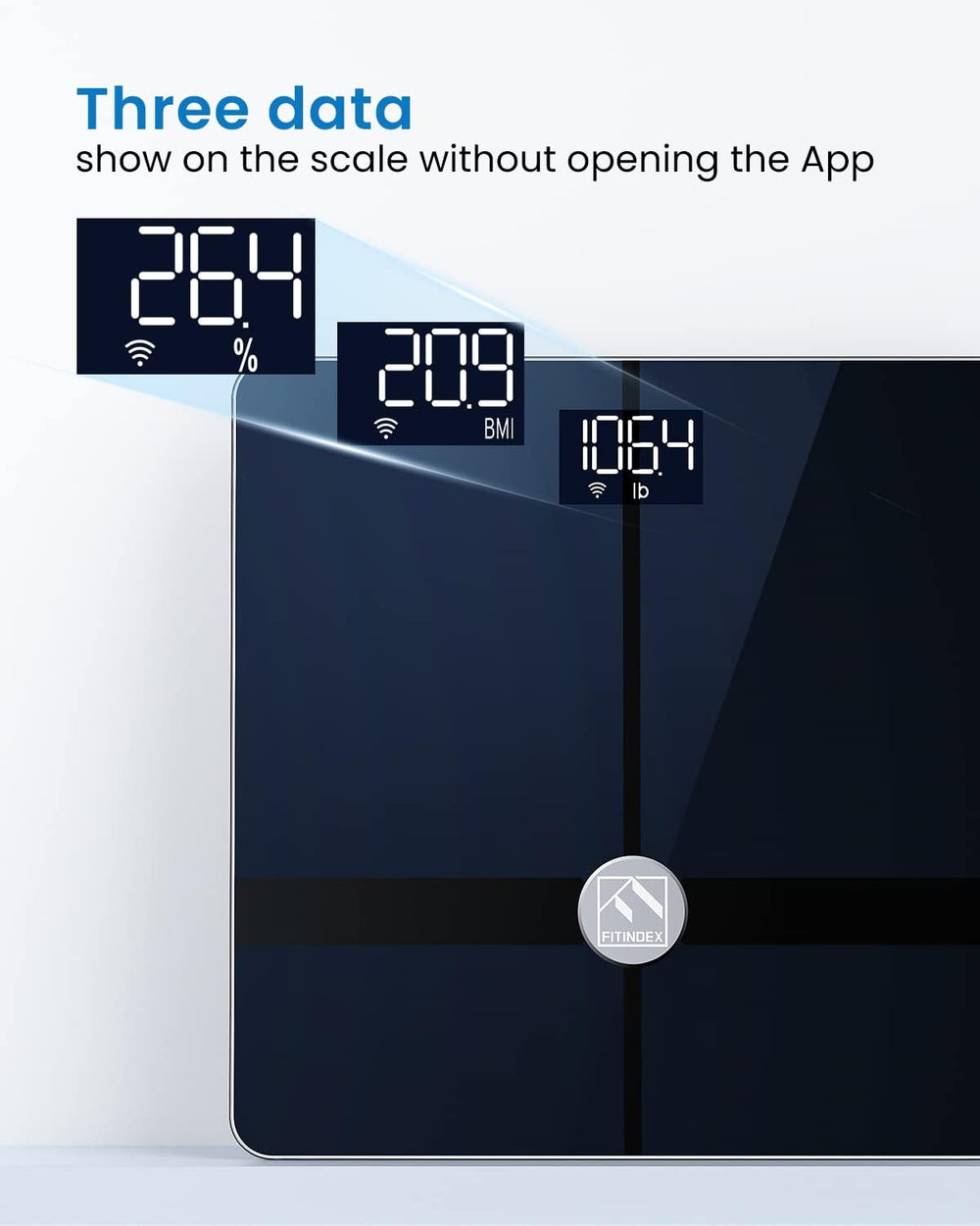 FitIndex Smart Scale, Training Equipment and Health Supplement