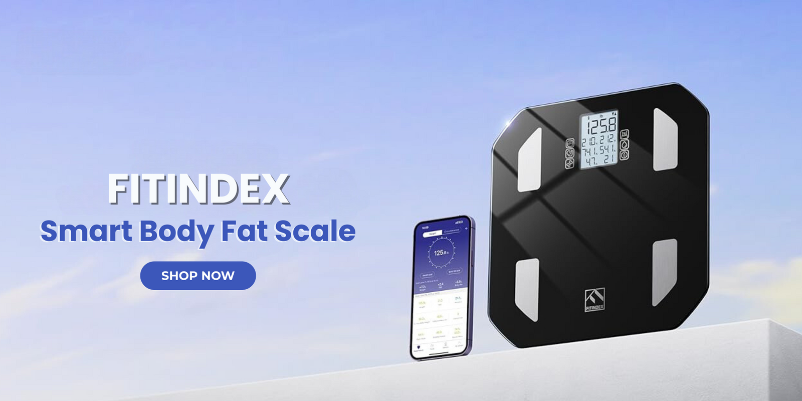 FitIndex Smart Scale, Training Equipment and Health Supplement